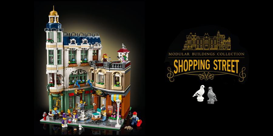 LEGO Shopping Street Modular Building Early Access - BricksFanz