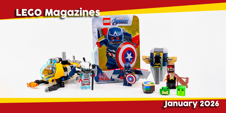 LEGO Magazines Round-up January 2026 - BricksFanz